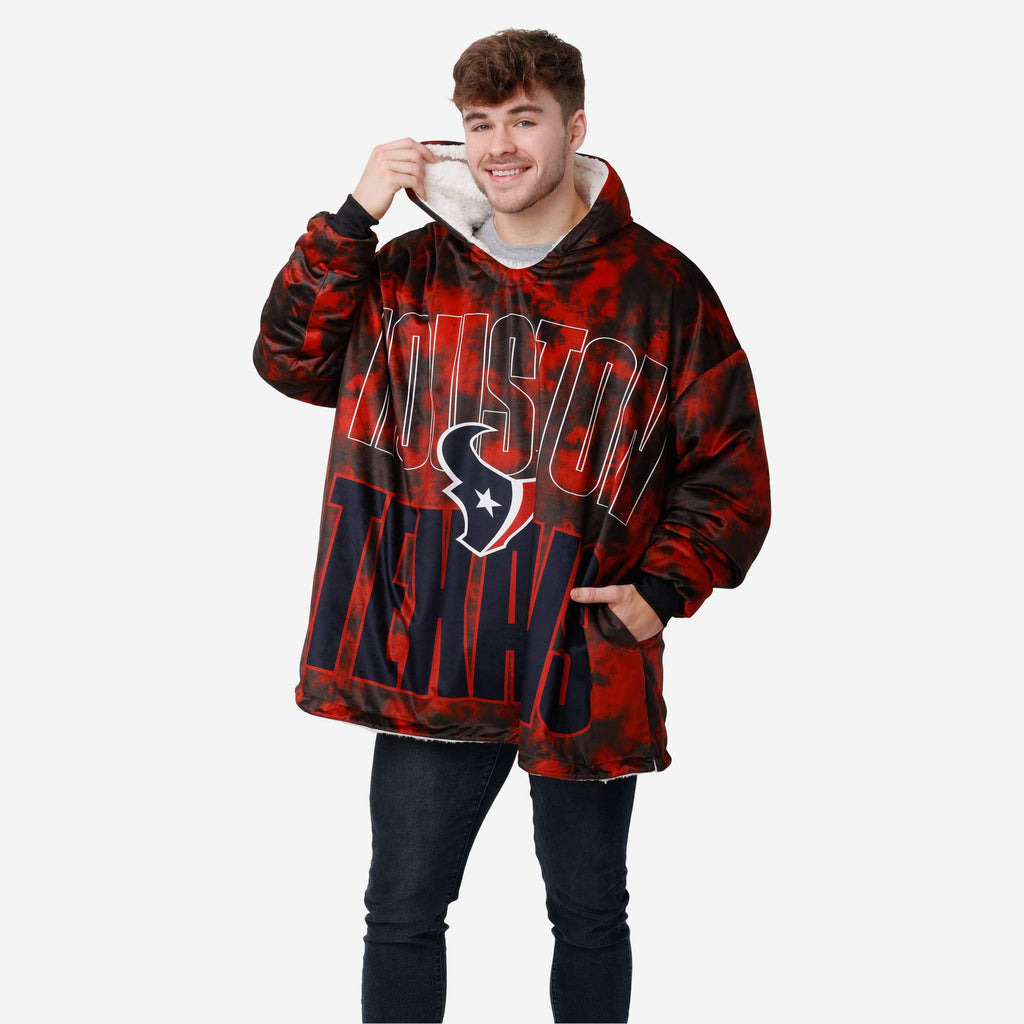 Houston Texans Bold Logo Camo Hoodeez FOCO