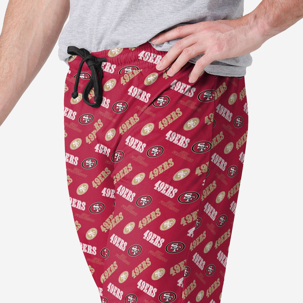 San Francisco 49ers Repeat Print Lounge Pants FOCO