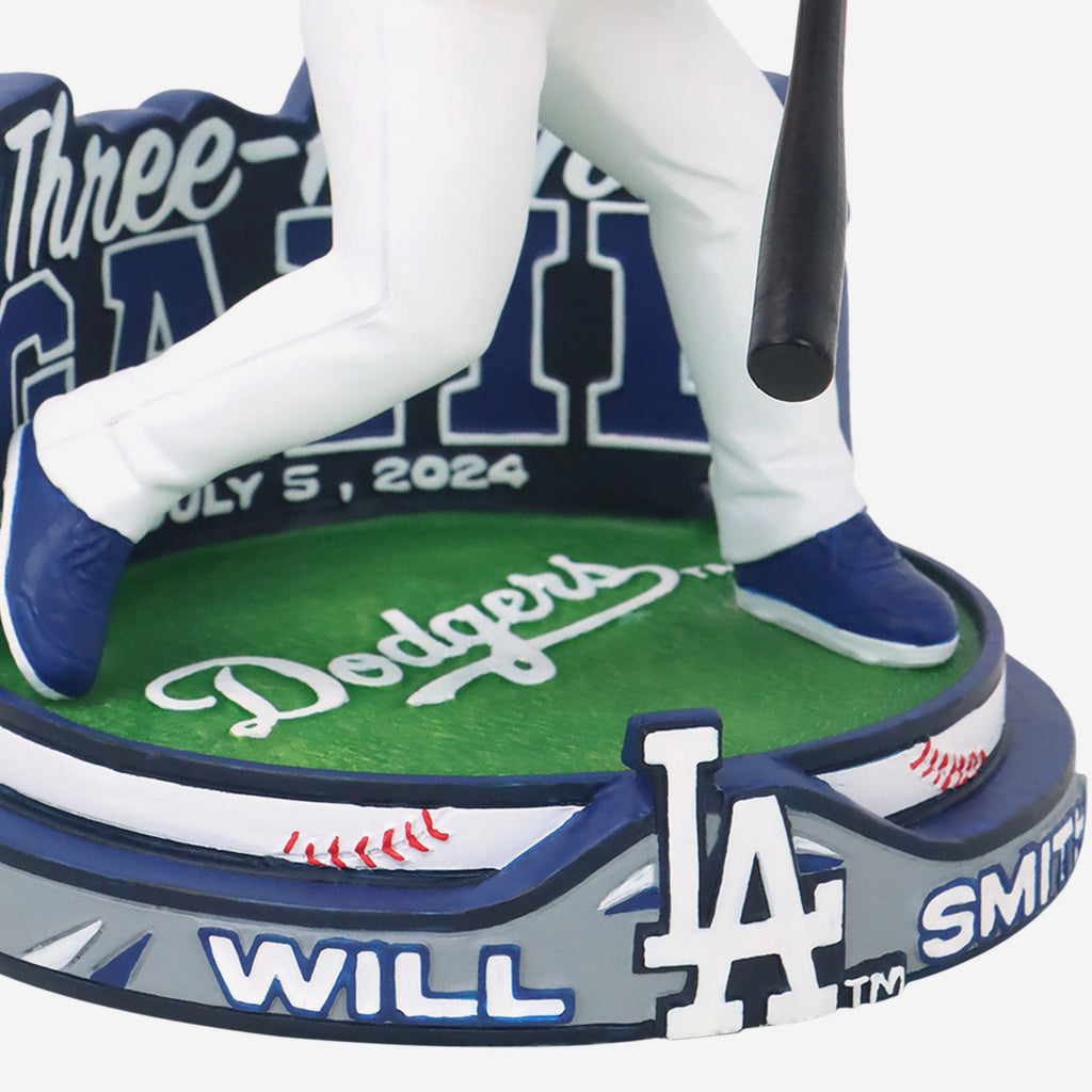 Will Smith Los Angeles Dodgers 3 Home Run Game Bobblehead FOCO