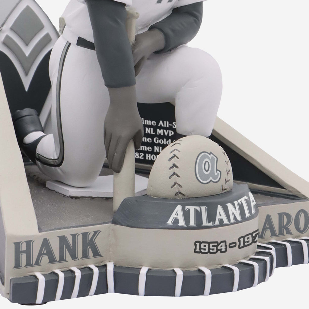 Hank Aaron Atlanta Braves Career Stat Variant Bobblehead FOCO