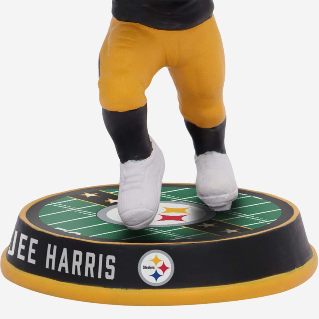 Najee Harris Pittsburgh Steelers Field Stripe Mini Bighead Bobblehead FOCO
