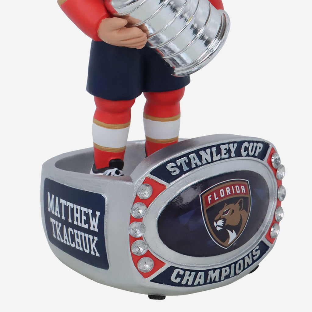 Matthew Tkachuk Florida Panthers 2024 Stanley Cup Champions Ring Base FOCO