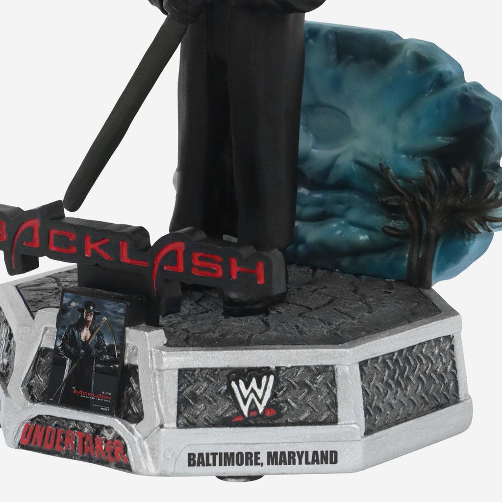 The Undertaker WWE Backlash April 2008 Poster Bobblehead FOCO