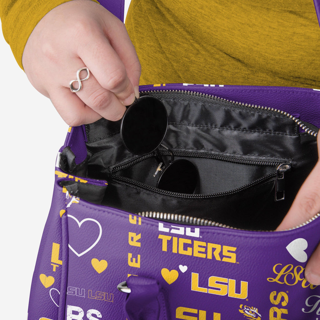 LSU Tigers Logo Love Purse FOCO