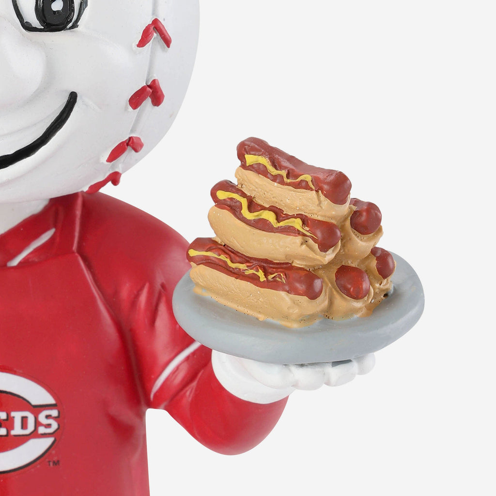 Mr Red Cincinnati Reds Memorial Day Mascot Bobblehead FOCO
