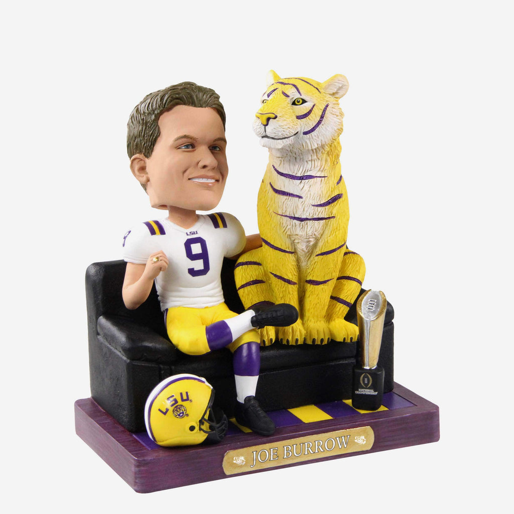 Joe Burrow LSU Tigers 2019 Football National Champions Bobblehead FOCO