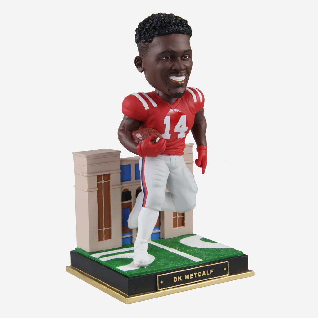 DK Metcalf Ole Miss Rebels Gates Series Bobblehead FOCO