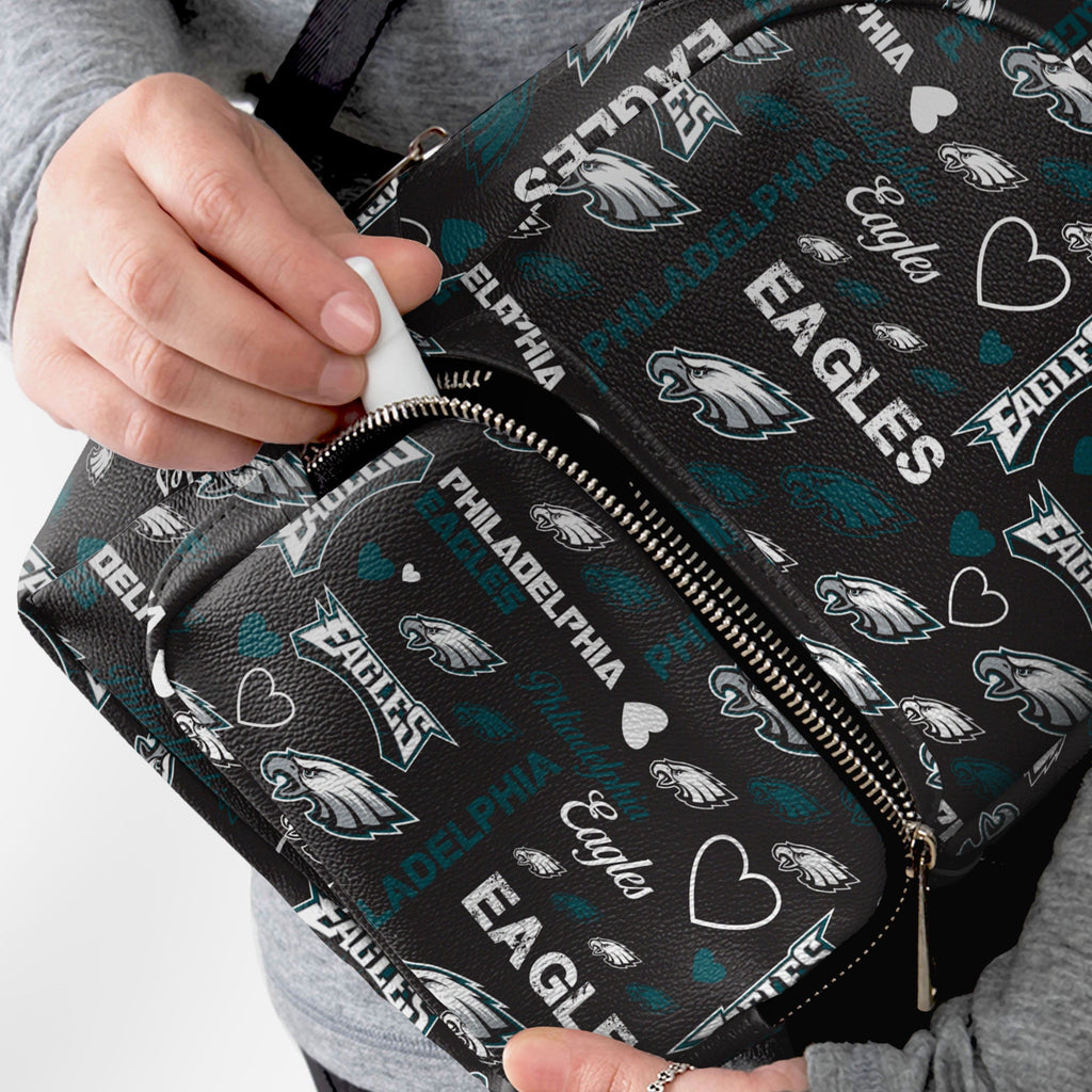 Philadelphia Eagles Logo Love Mini Backpack FOCO