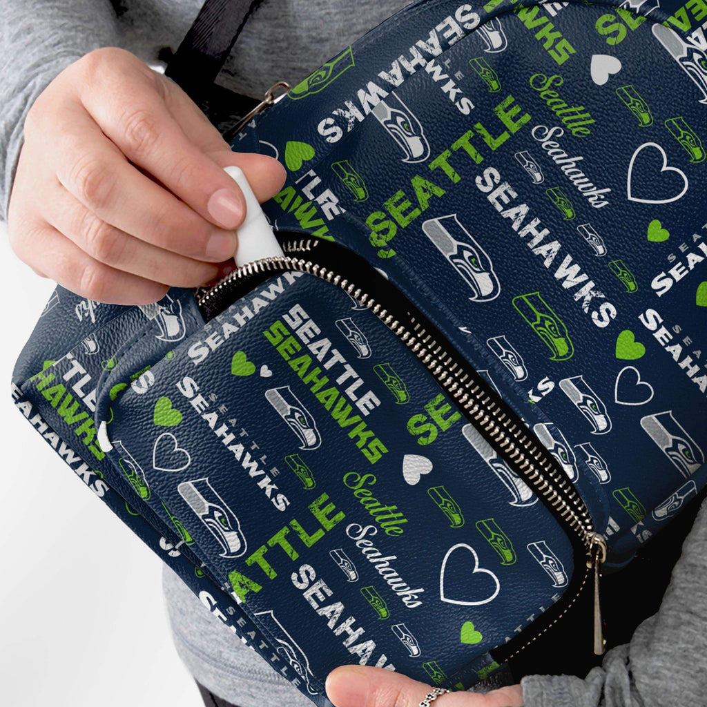 Seattle Seahawks Logo Love Mini Backpack FOCO