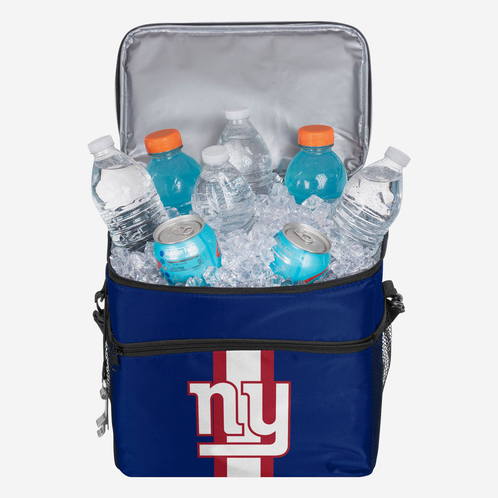 New York Giants Team Stripe Tailgate 24 Pack Cooler FOCO