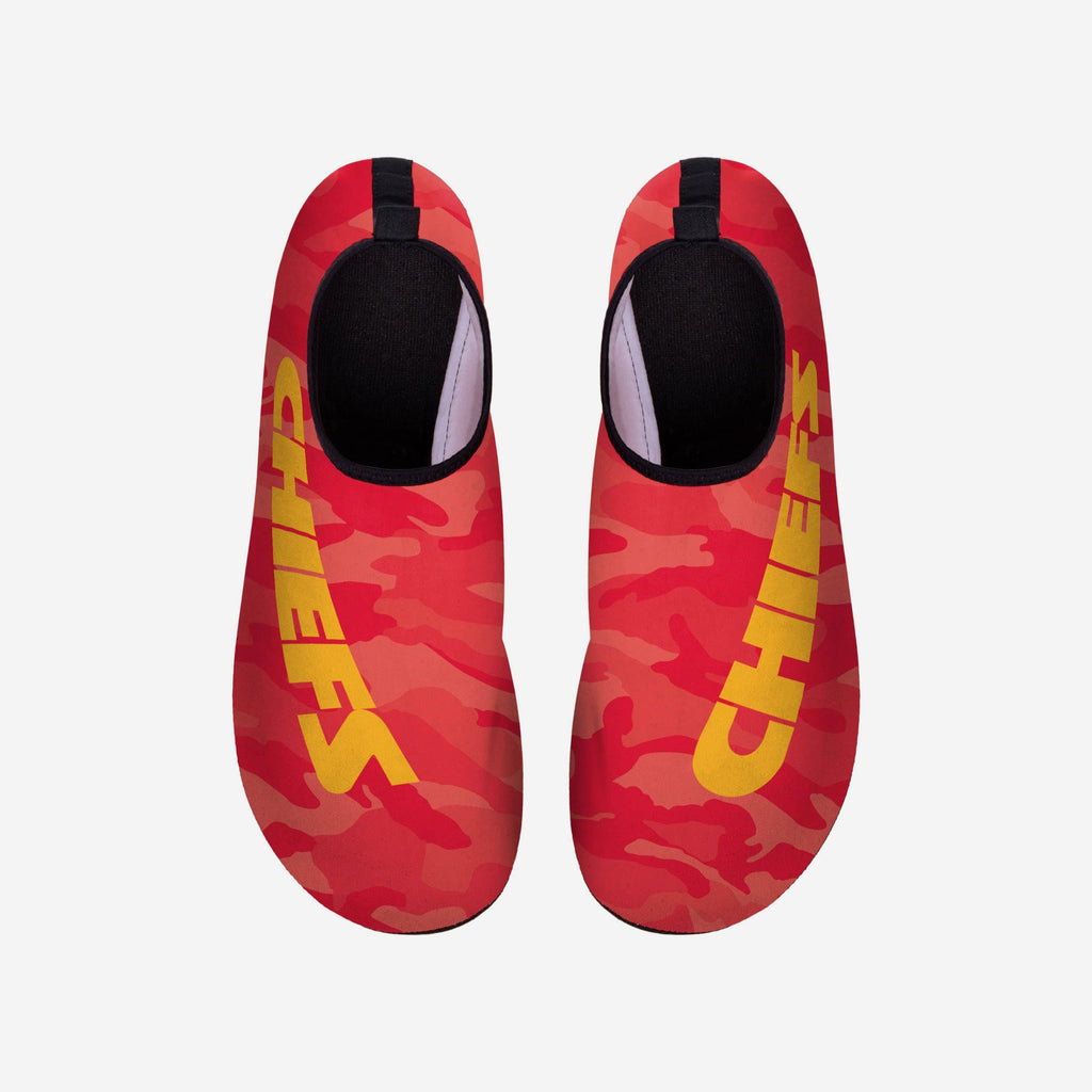 Kansas City Chiefs Mens Camo Water Shoe FOCO