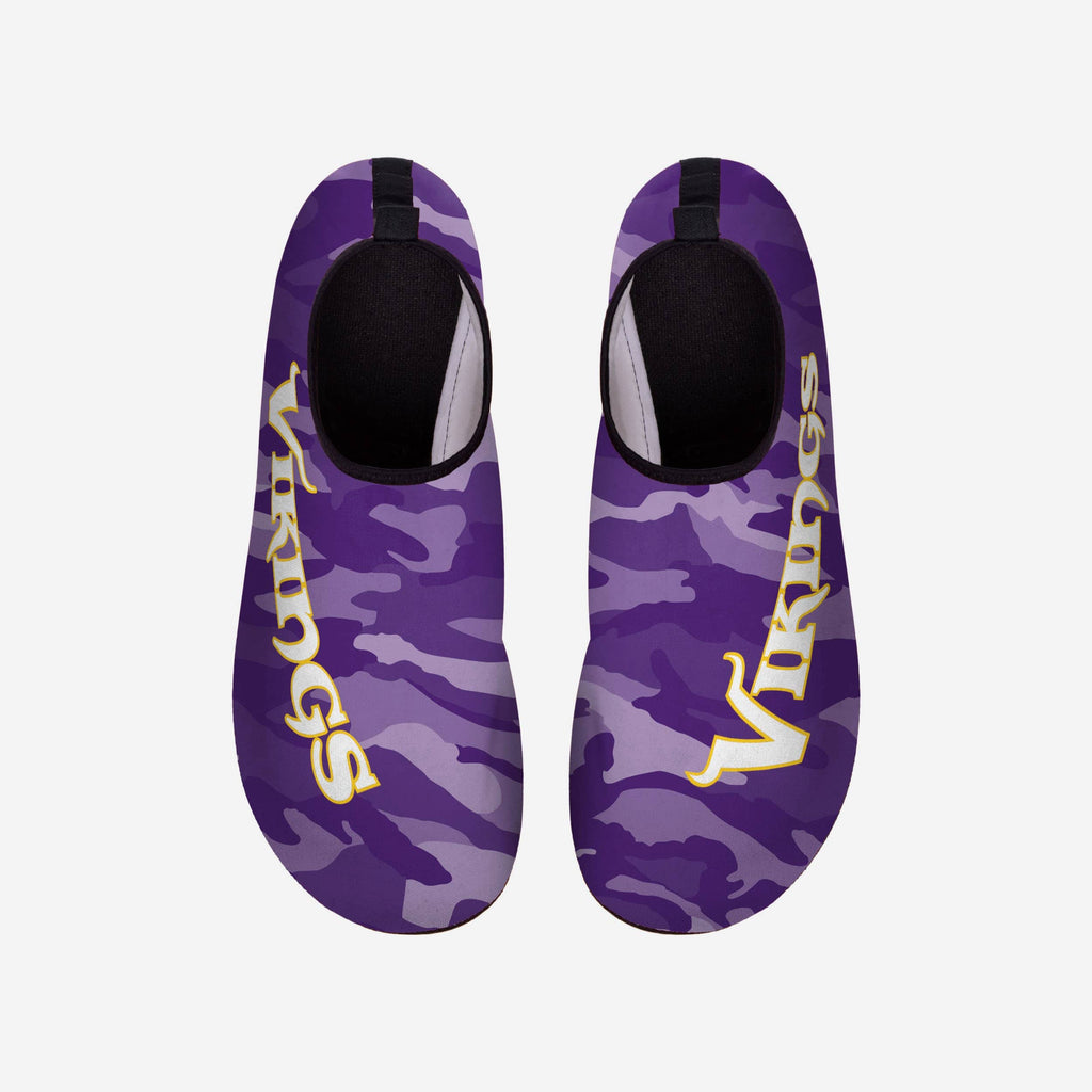 Minnesota Vikings Mens Camo Water Shoe FOCO