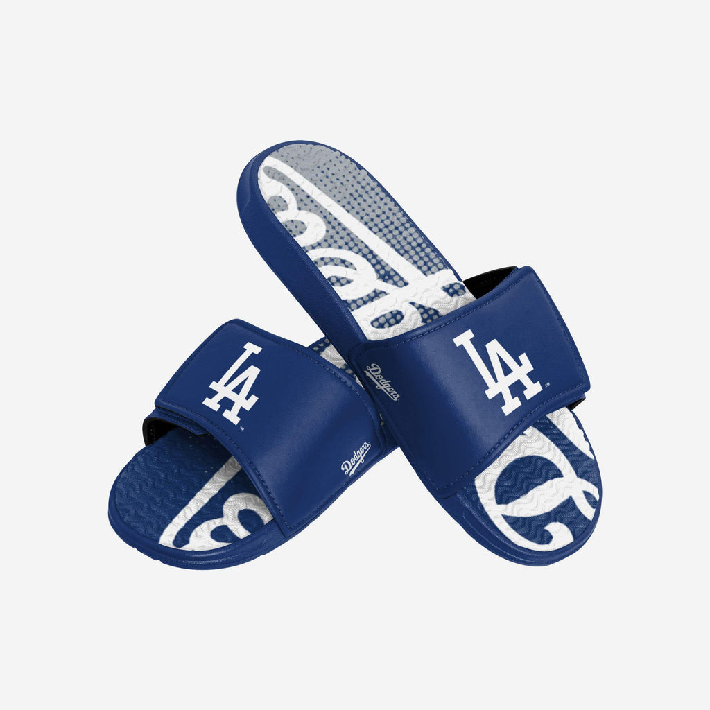 Los Angeles Dodgers Gradient Wordmark Gel Slide FOCO