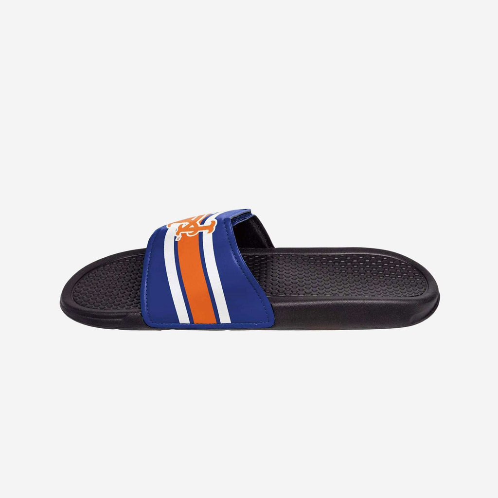 New York Mets Stripe Legacy Sport Slide FOCO