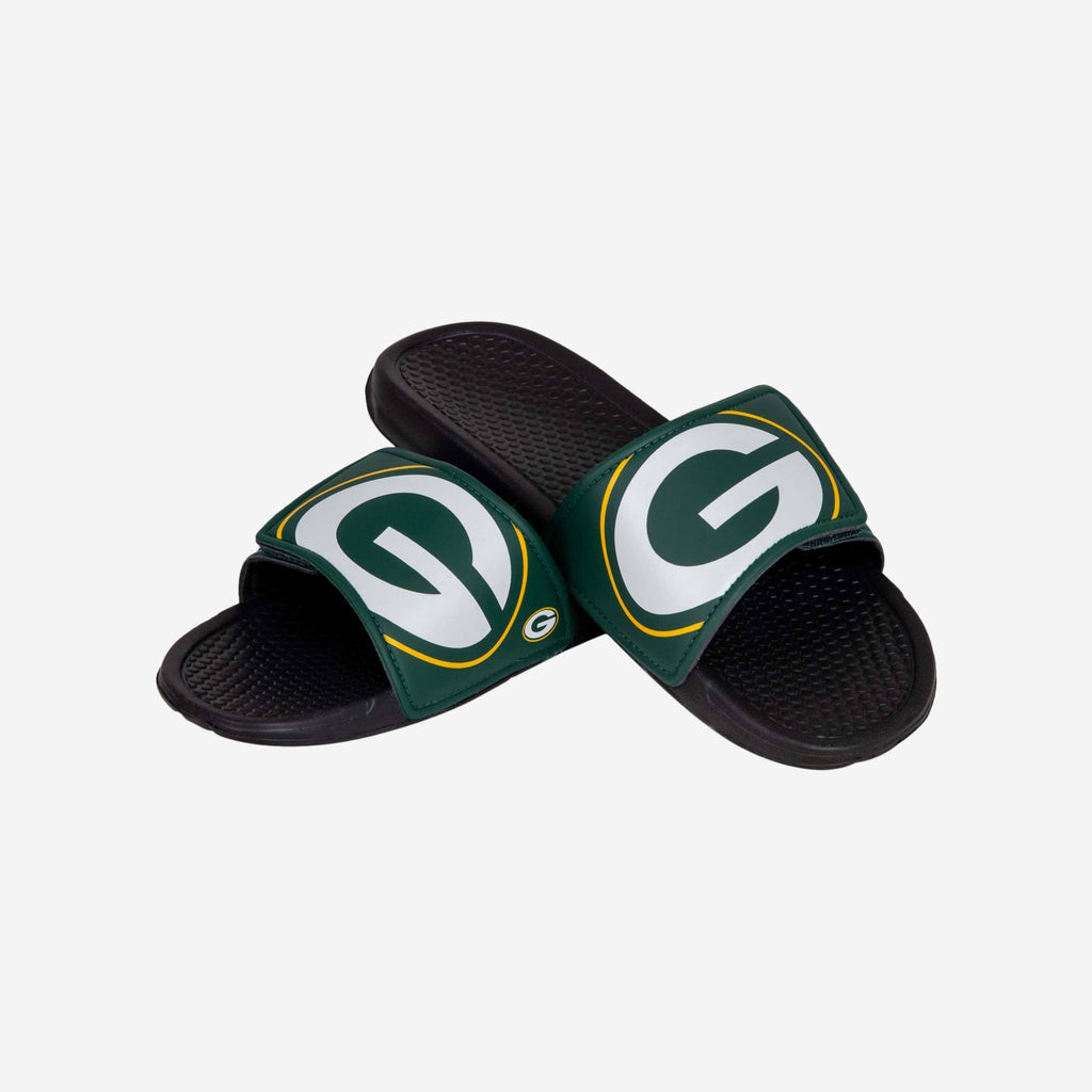 Green Bay Packers Cropped Big Logo Slide FOCO