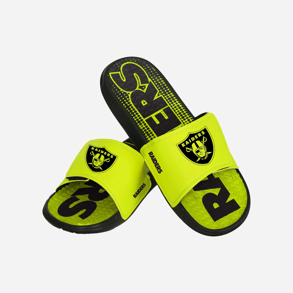 Las Vegas Raiders Highlights Gel Slide FOCO