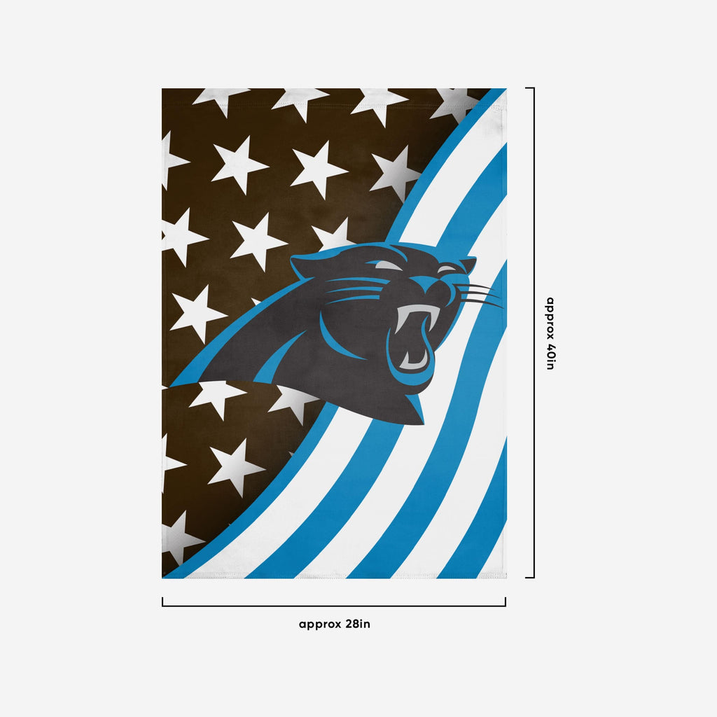 Carolina Panthers Americana Vertical Flag FOCO