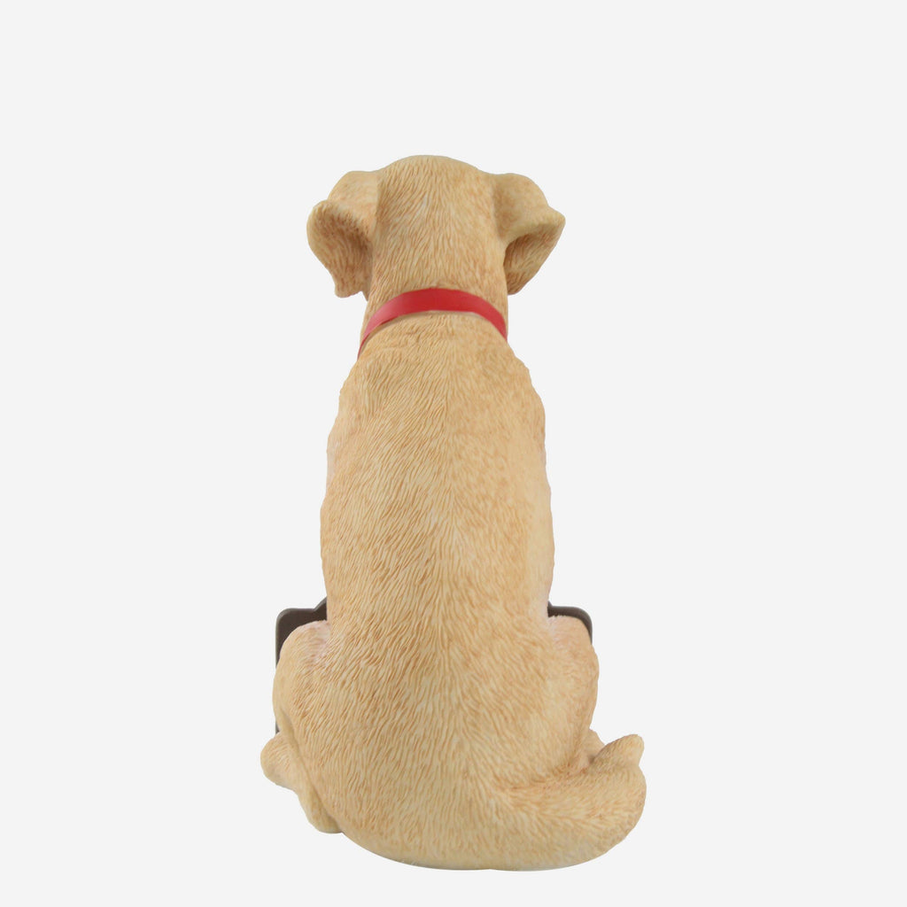 Kansas City Chiefs Yellow Labrador Statue FOCO