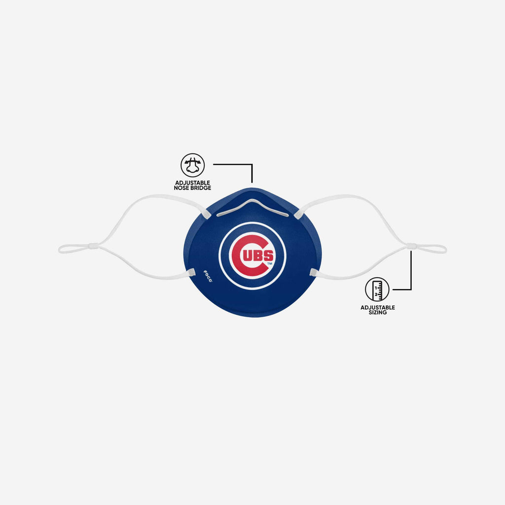 Chicago Cubs Big Logo Cone Face Cover FOCO