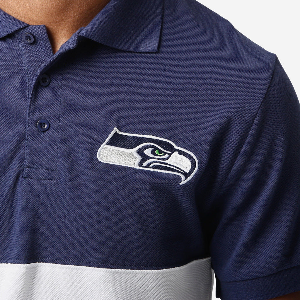 Seattle Seahawks Rugby Scrum Polo FOCO
