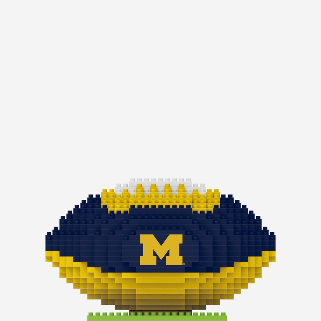 Michigan Wolverines BRXLZ Football FOCO