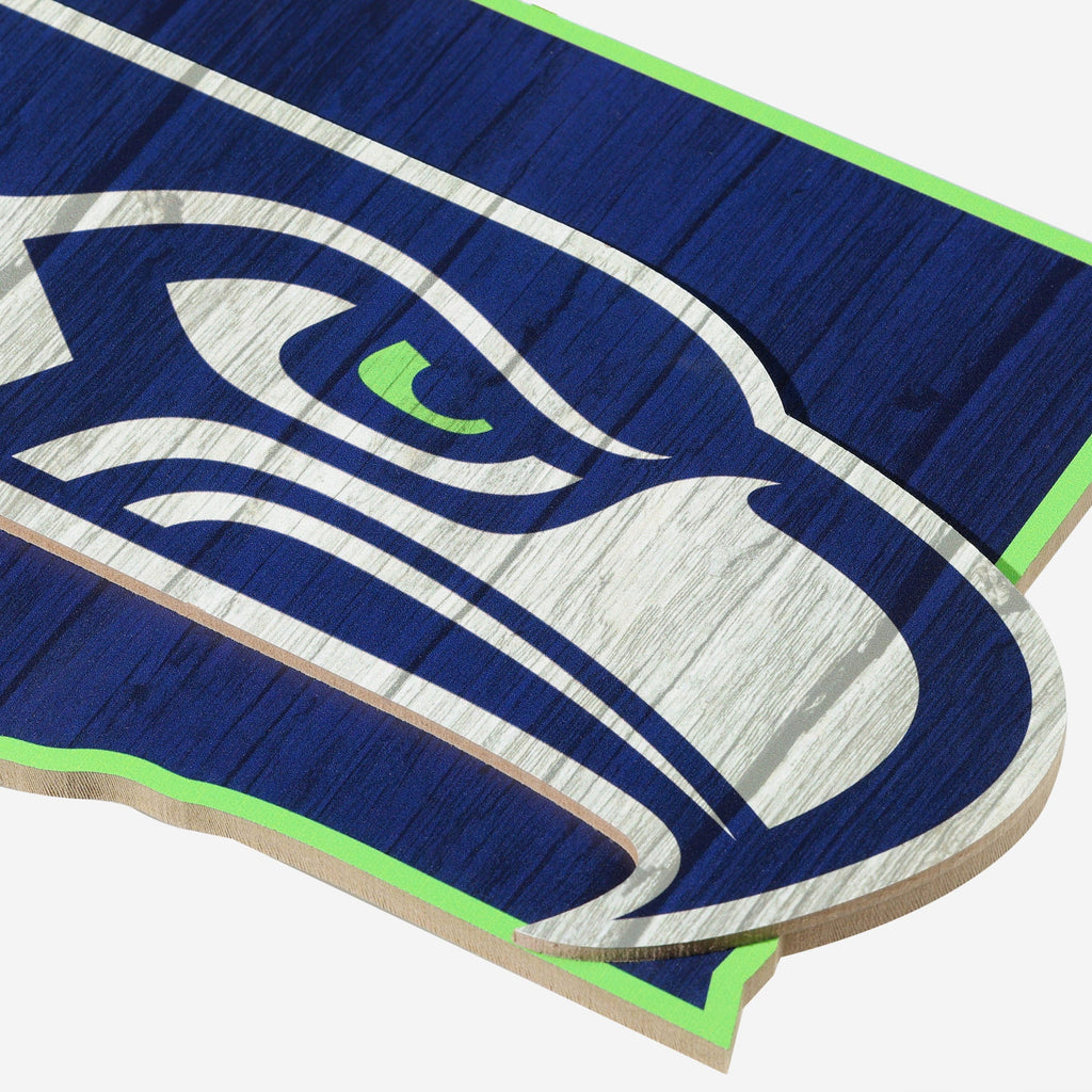 Seattle Seahawks Wood State Sign FOCO
