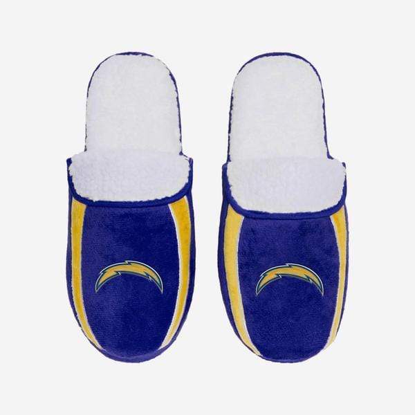 Los Angeles Chargers Sherpa Slide Slipper FOCO