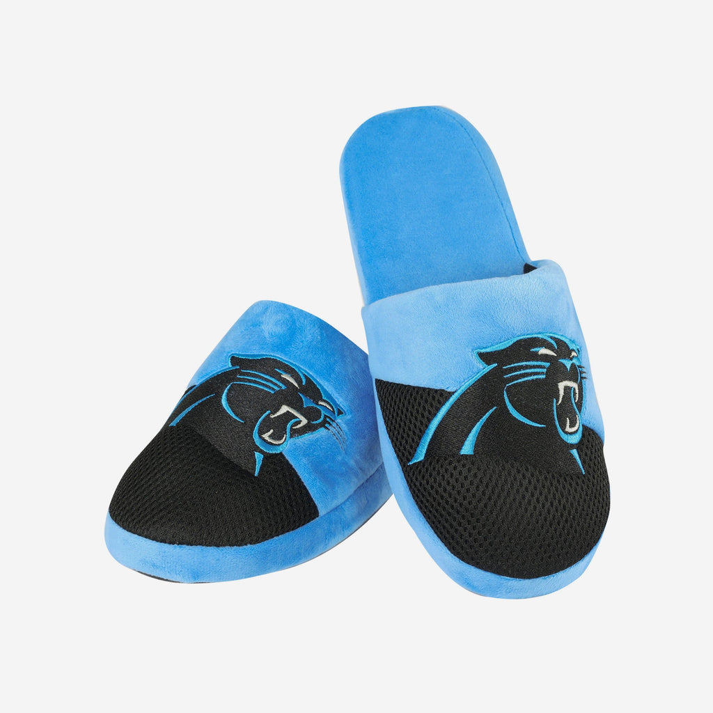 Carolina Panthers Team Logo Staycation Slipper FOCO