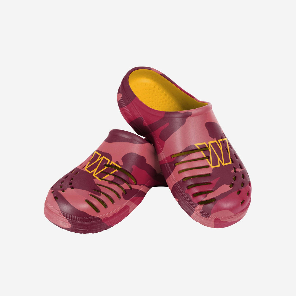 Washington Commanders Tonal Camo Clog FOCO