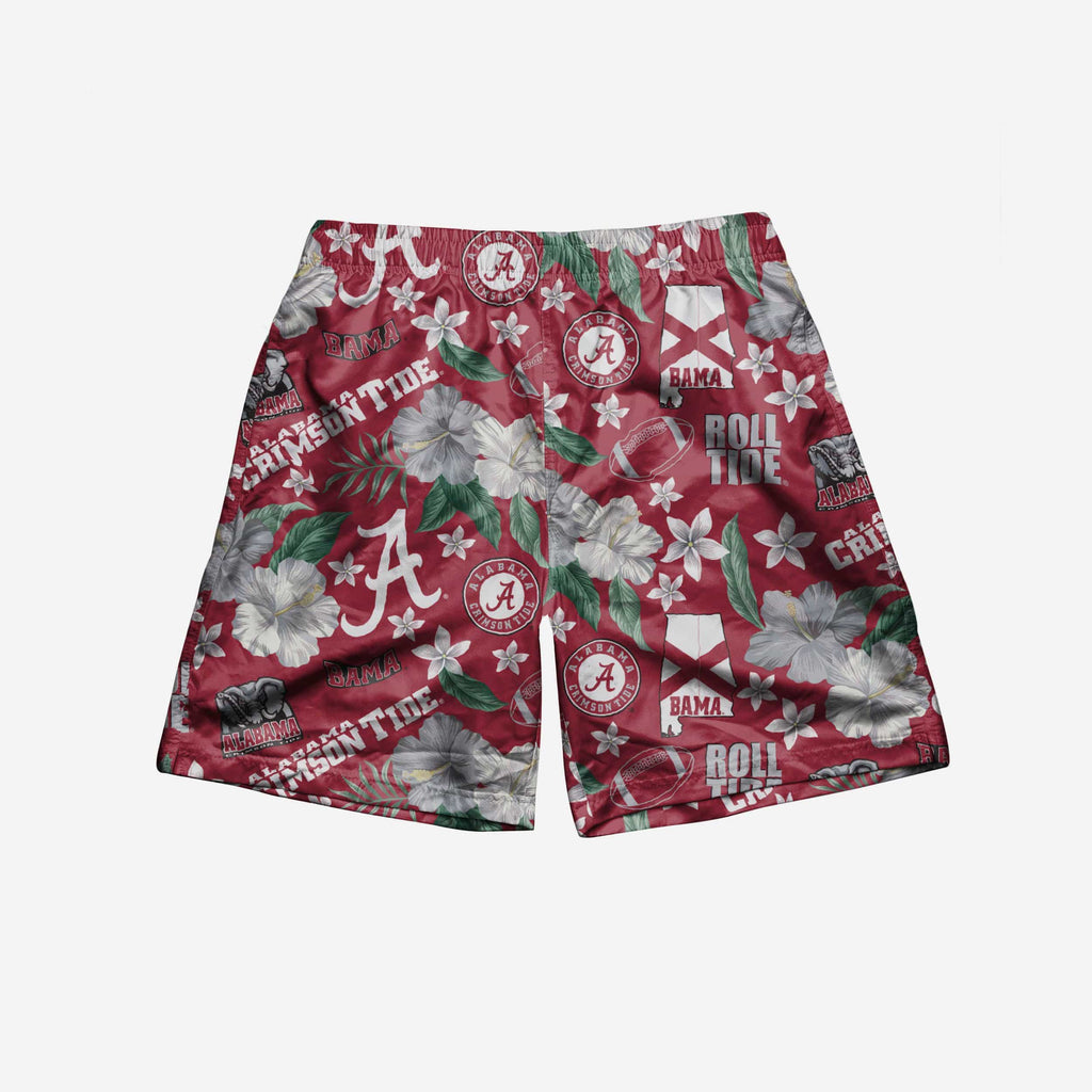 Alabama Crimson Tide City Style Swimming Trunks FOCO