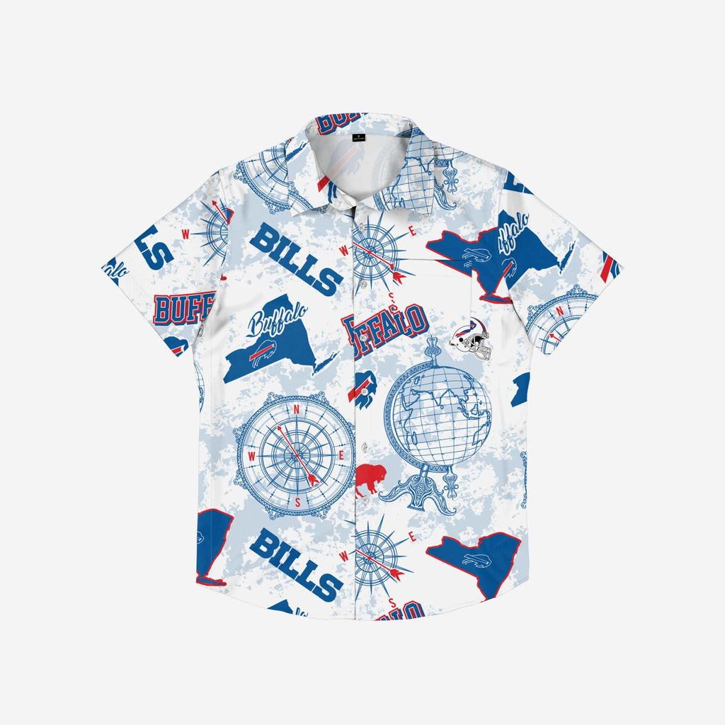 Buffalo Bills Mercader Button Up Shirt FOCO
